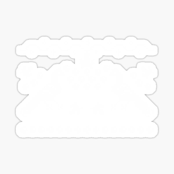 "Ukrainine ornaments: kalyna & birds (white print)" Sticker for Sale by ...