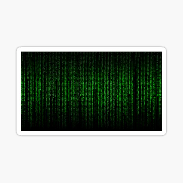 "Matrix" Sticker for Sale by Neo-Artemis | Redbubble