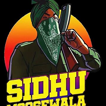 "Sidhu Moose Wala a Sidhu Moose Wala a Sidhu Moose Wala" Sticker for ...