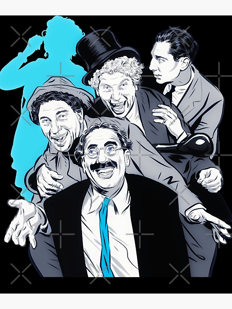 "Vintage Retro The Marx Brothers An Illustration Gifts Movie Fans ...