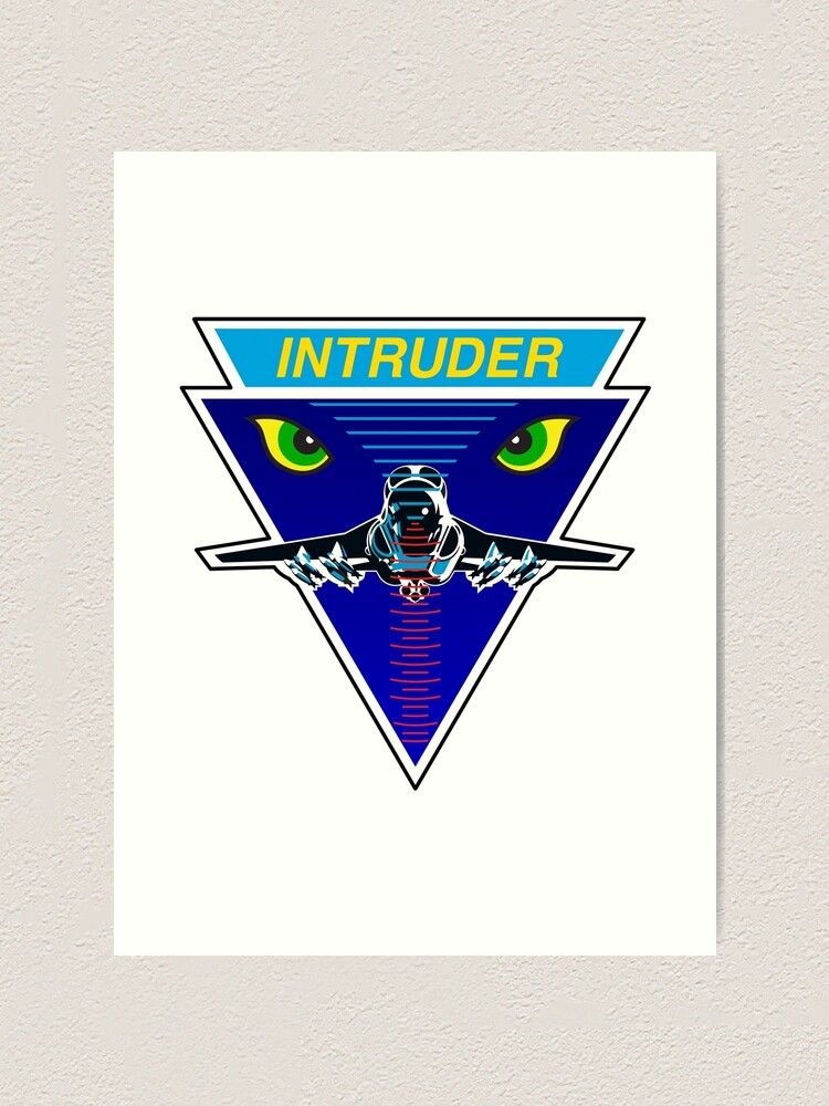 "A-6 Intruder Logo" Art Print for Sale by dtkindling | Redbubble