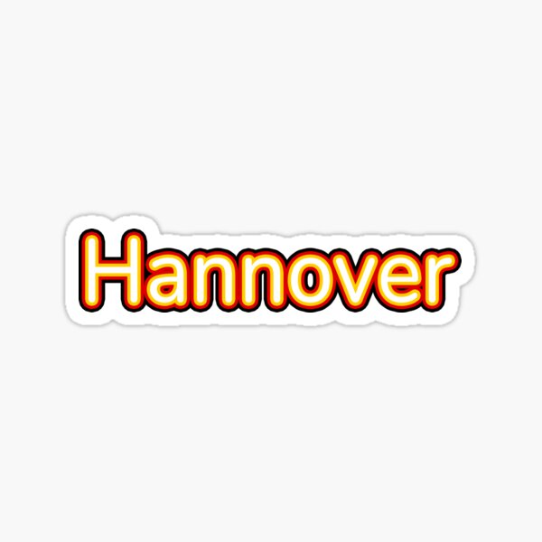 "Hannover Deutschland Germany" Sticker for Sale by subzy112 | Redbubble