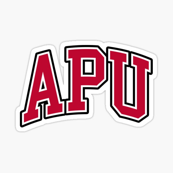 "azusa pacific - college font" Sticker for Sale by scollegestuff ...