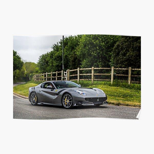 "Ferrari F12 TDF" Poster by ricoliu | Redbubble