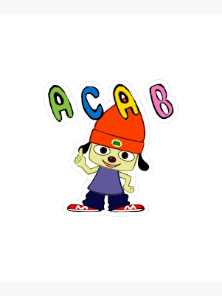 "PaRappa the Rapper" Poster for Sale by oublaichen | Redbubble
