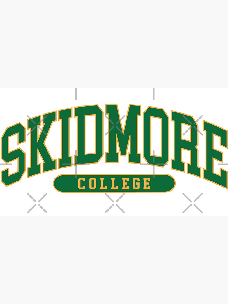 "skidmore - college font" Cap for Sale by scollegestuff | Redbubble