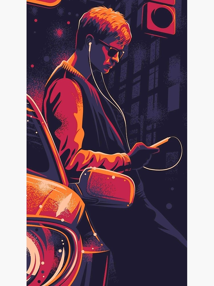 "baby driver fan art" Poster for Sale by furqanali | Redbubble