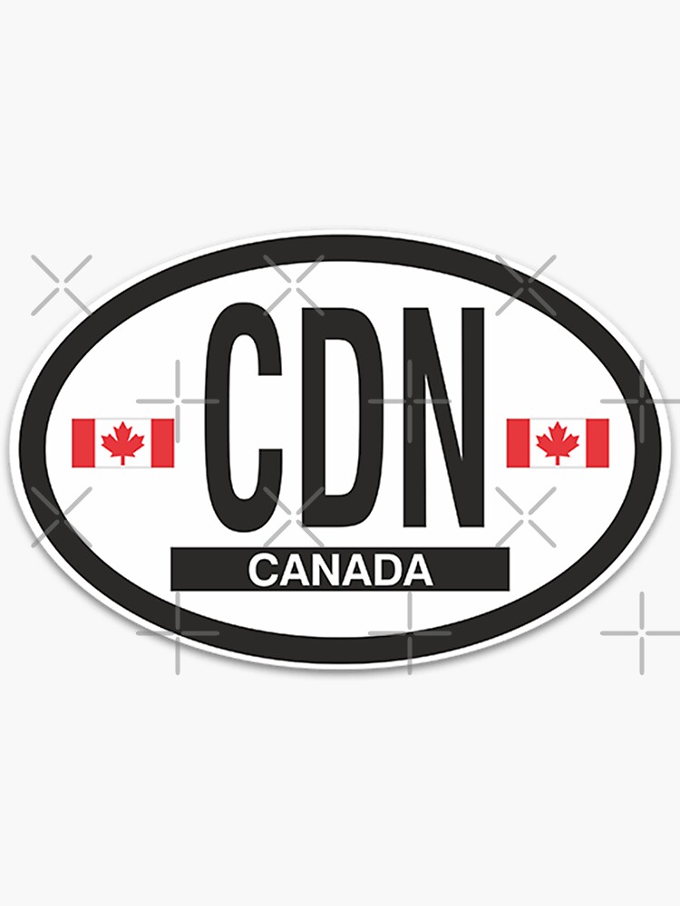 "CANADA STICKER" Sticker for Sale by CarlosC1976 | Redbubble