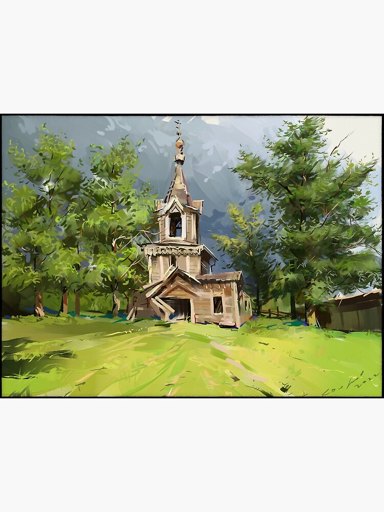 "Chapel" Poster for Sale by IgorVolga | Redbubble