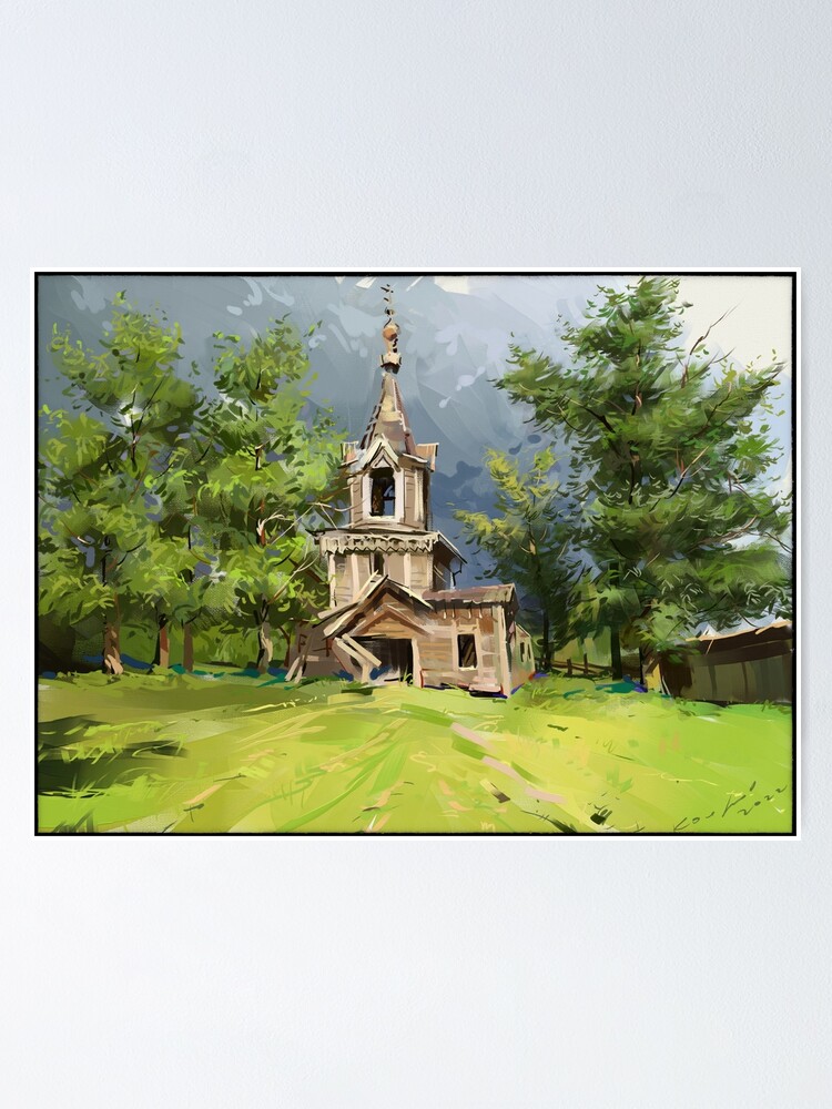 "Chapel" Poster for Sale by IgorVolga | Redbubble