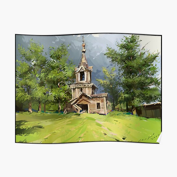 "Chapel" Poster for Sale by IgorVolga | Redbubble