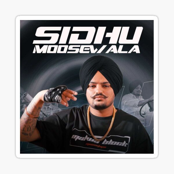 "Sidhu Moosewala" Sticker for Sale by patriciadvs | Redbubble