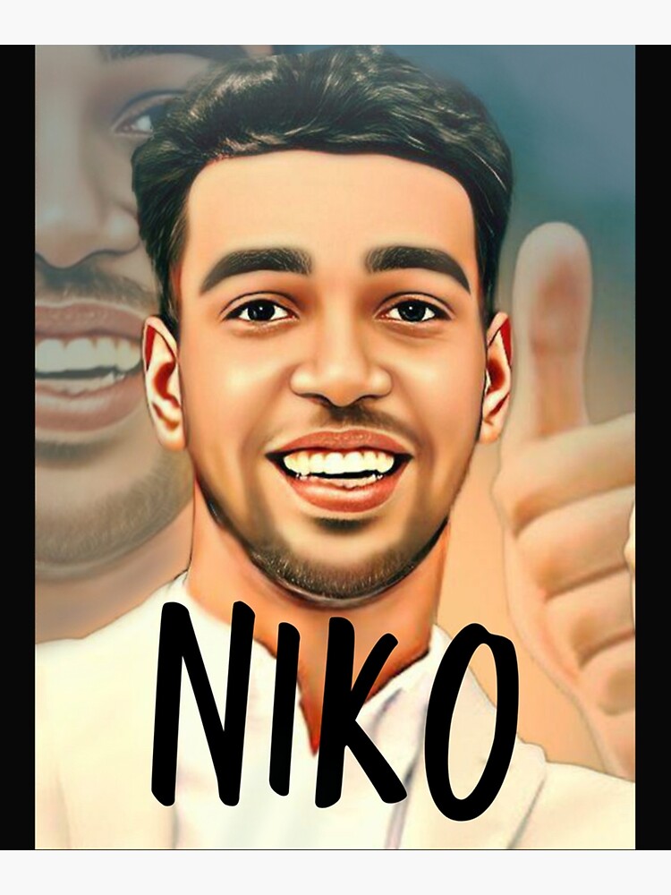 "Niko Omilana 3D cartoon" Poster for Sale by ThePosterMill | Redbubble