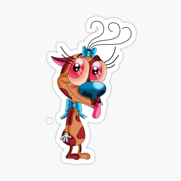 "cute ren cartoon kids" Sticker for Sale by michaellambe | Redbubble