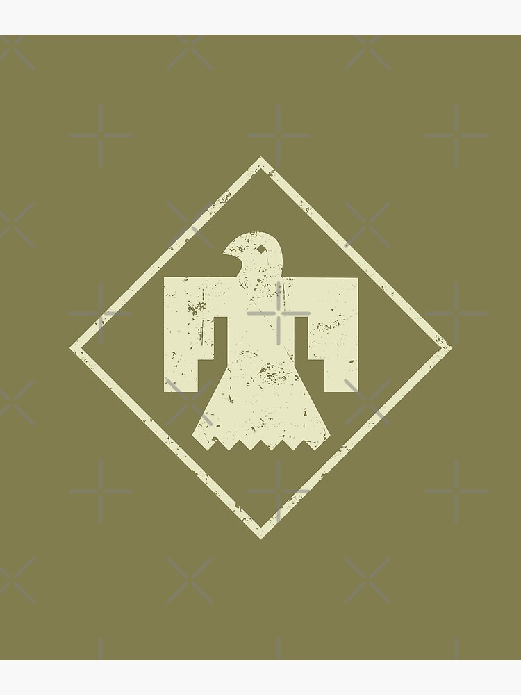 "U.S. Army 45th Infantry Division" Poster for Sale by juliauongdz ...