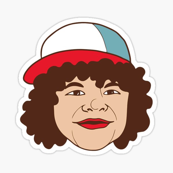 "DUSTIN - STRANGER THINGS" Sticker for Sale by DashleyQuick | Redbubble