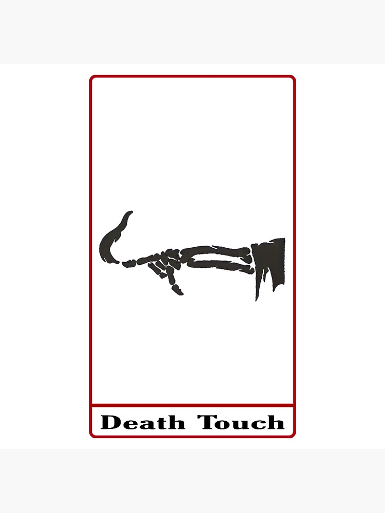 "Death Touch" Poster for Sale by Dast14 | Redbubble