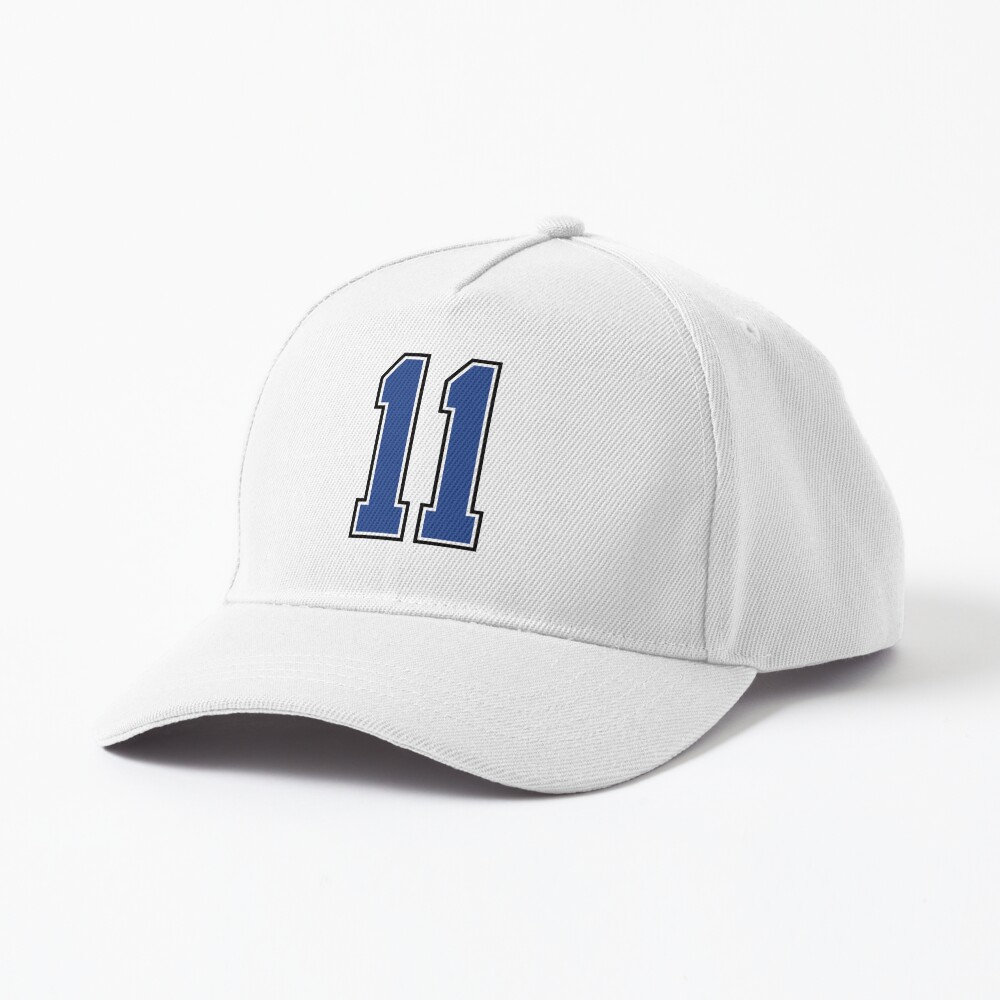 "Blue Number 11 lucky sports jersey eleven" Sticker for Sale by ...