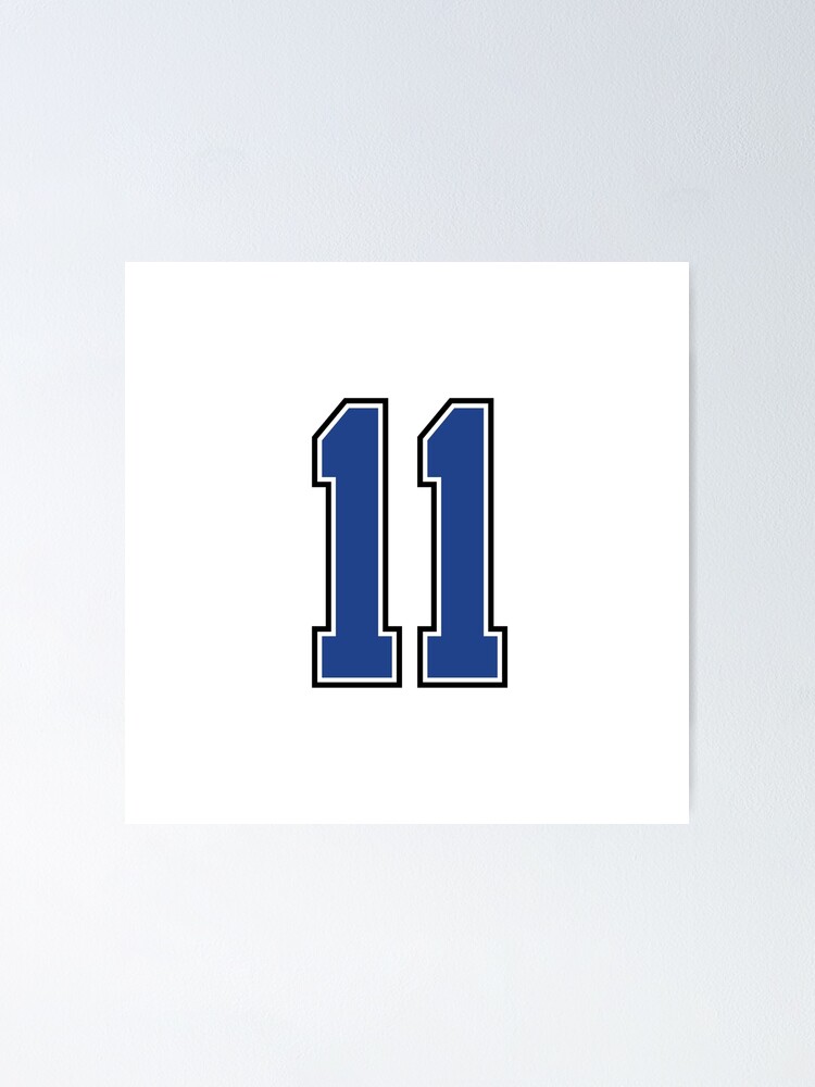 Blue Number 11