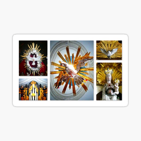 "Pfingsten/Whitsun Mariae Himmelfahrt Hohenpeissenberg" Sticker for ...