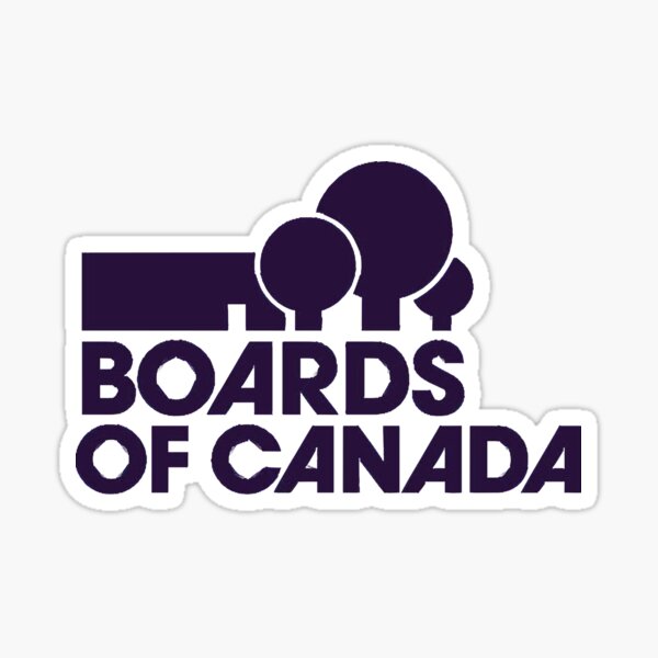 "Boards of Canada" Sticker for Sale by Celestial729 | Redbubble