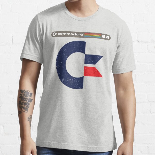 "8-bit computer retro vintage look C64 with logo" T-shirt for Sale by ...
