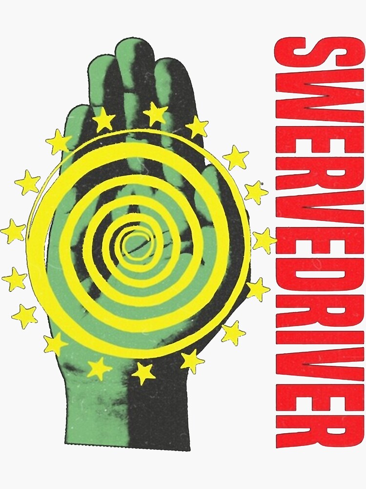 "Swervedriver" Sticker for Sale by thomasedi1 | Redbubble