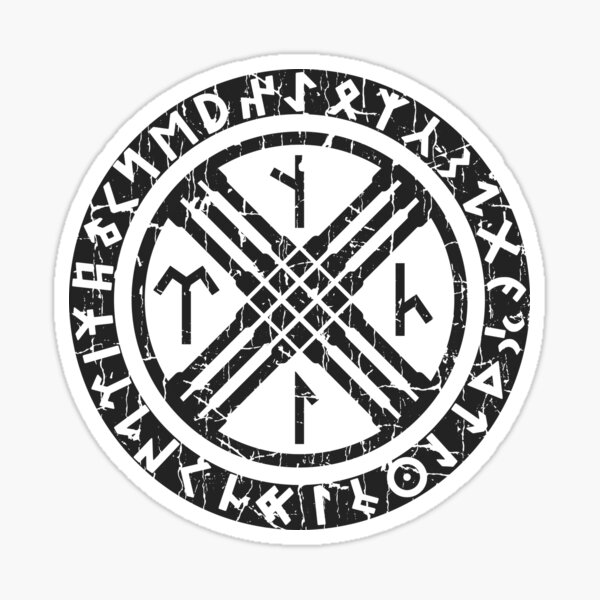 "Tengri" Sticker for Sale by Teyya74 | Redbubble