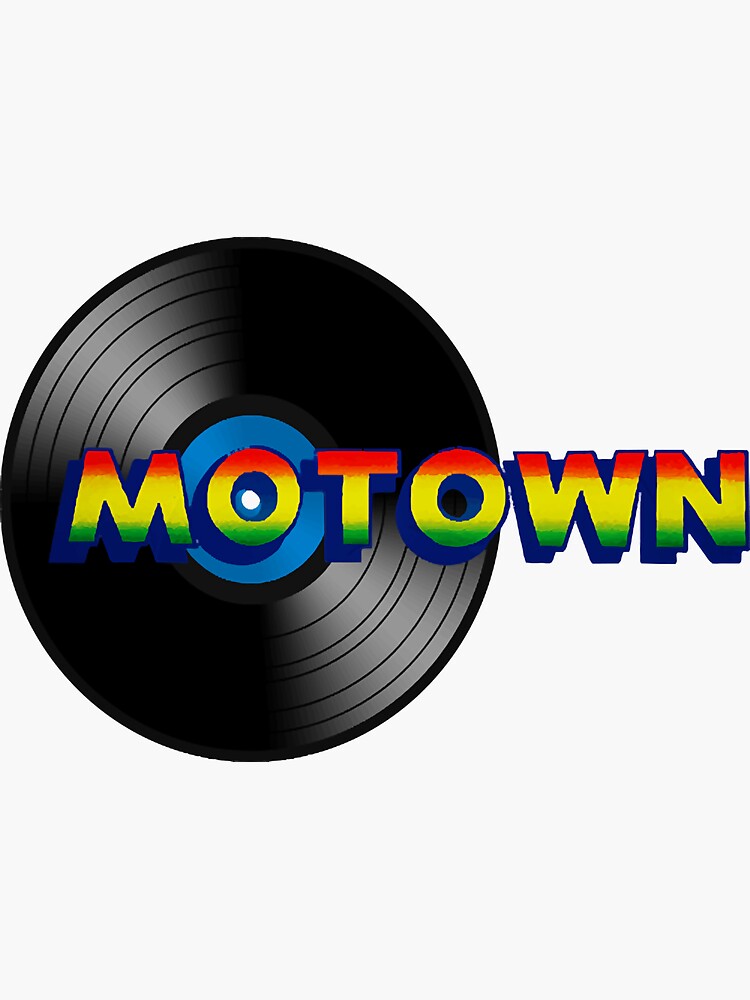 "Motown " Sticker for Sale by Celestial729 | Redbubble