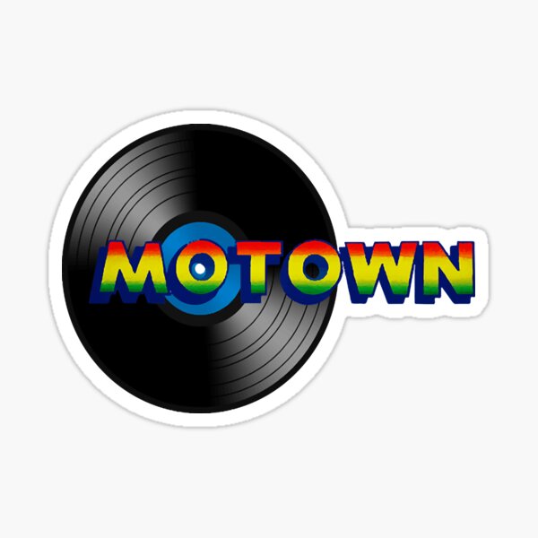 "Motown " Sticker for Sale by Celestial729 | Redbubble