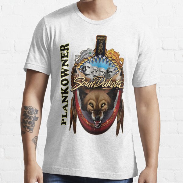 "USS SOUTH DAKOTA (SSN 790) Plankowner Crest for Light Colors" T-shirt ...