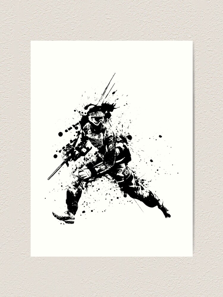 "Paintball" Art Print for Sale by TortillaChief | Redbubble