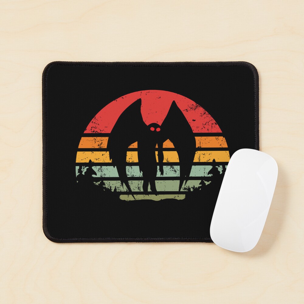 "Vintage Mothman Point Pleasant Cryptid Cryptozoology Retro Mothman ...