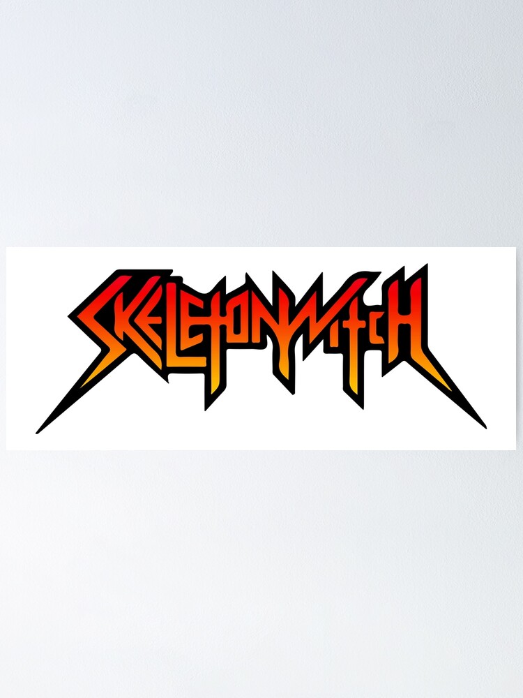 "Skeletonwitch Band Logo" Poster for Sale by SihnoXOnhis | Redbubble