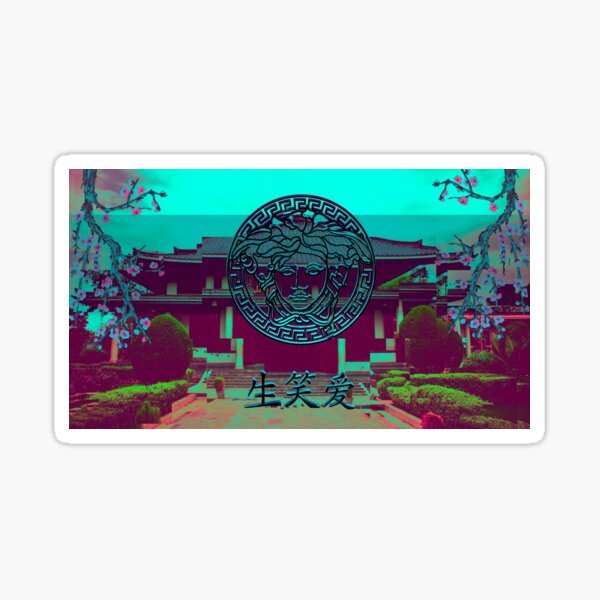 "Vaporwave" Sticker by scriptkid | Redbubble