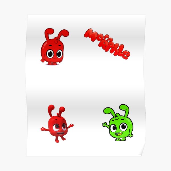 "Morphle Pack" Poster for Sale by droor | Redbubble
