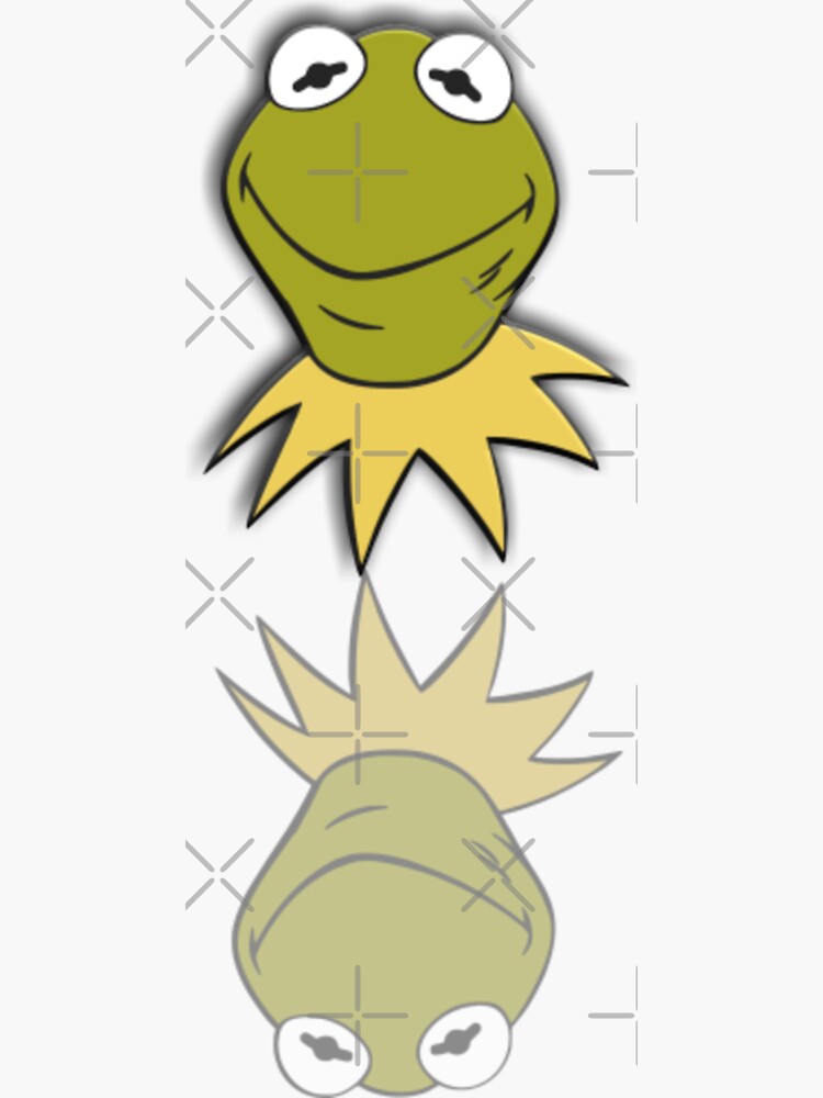 "Kermit " Sticker for Sale by DanielleFrost | Redbubble