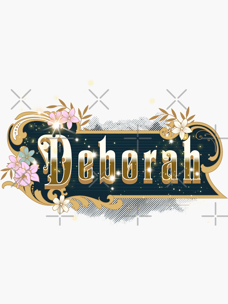 "Deborah" Sticker for Sale by YeshuaCreations | Redbubble
