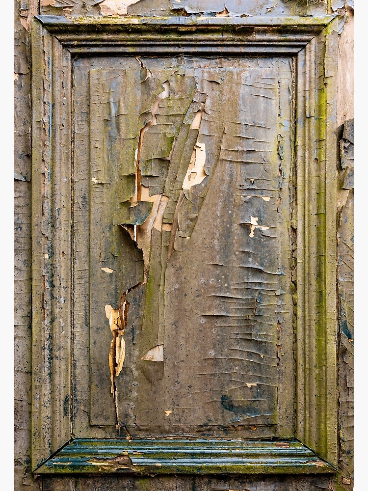 "Worn out door close-up, textured and weathered" Poster for Sale by ...
