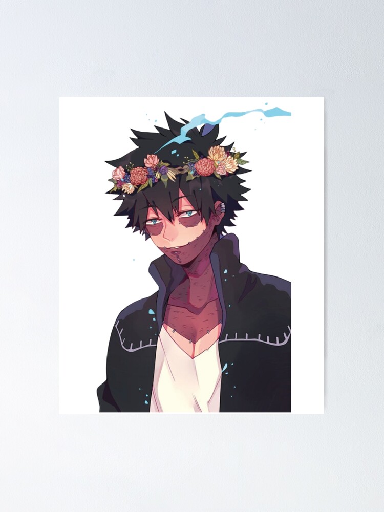 "dabi head flowers" Poster for Sale by yalalal | Redbubble