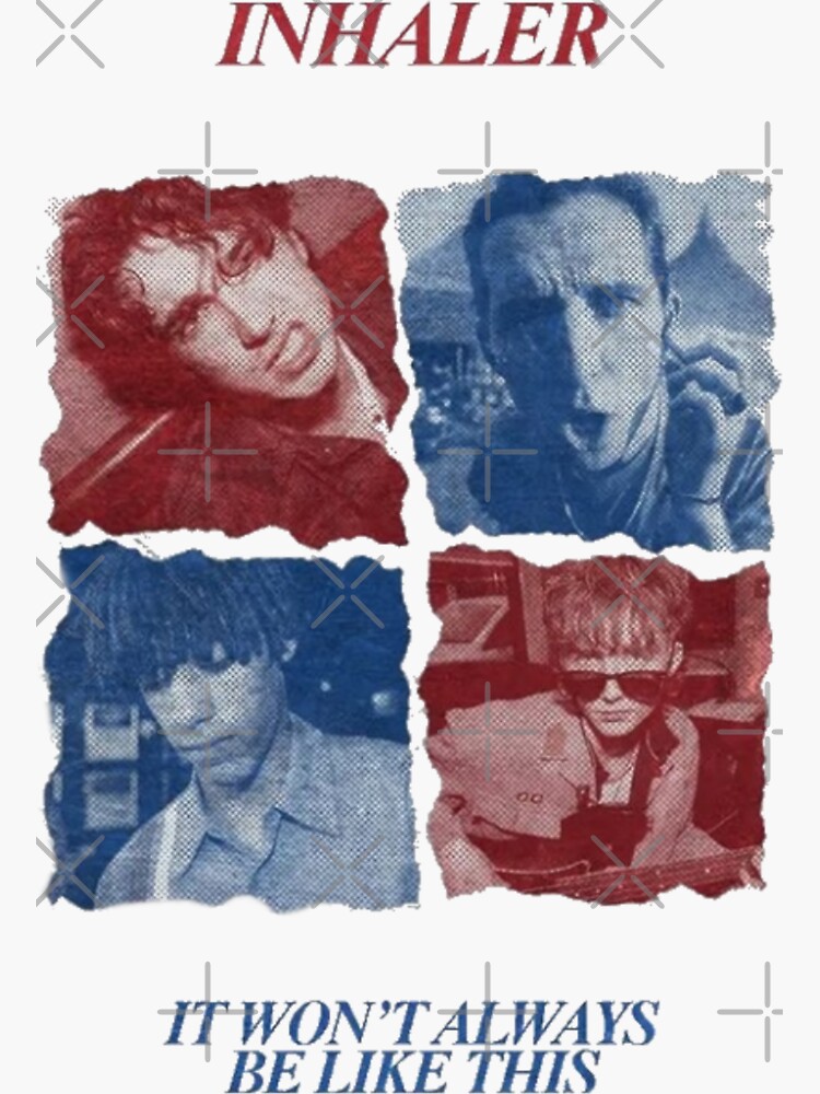 "Inhaler band" Sticker for Sale by eagleboyh | Redbubble