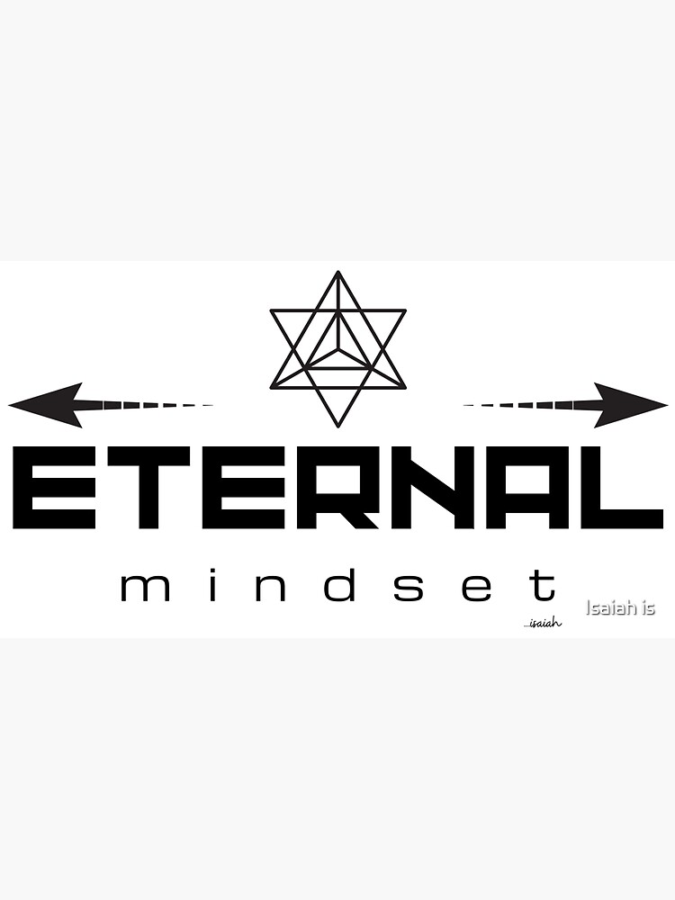 "ETERNAL MINDSET" Cap for Sale by Isaiah740 | Redbubble
