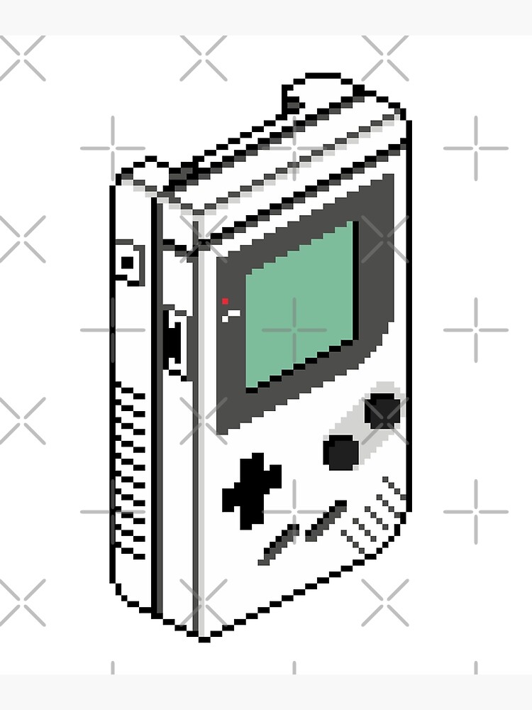 "Gameboy Pixel Art" Art Print for Sale by Pixel-World | Redbubble