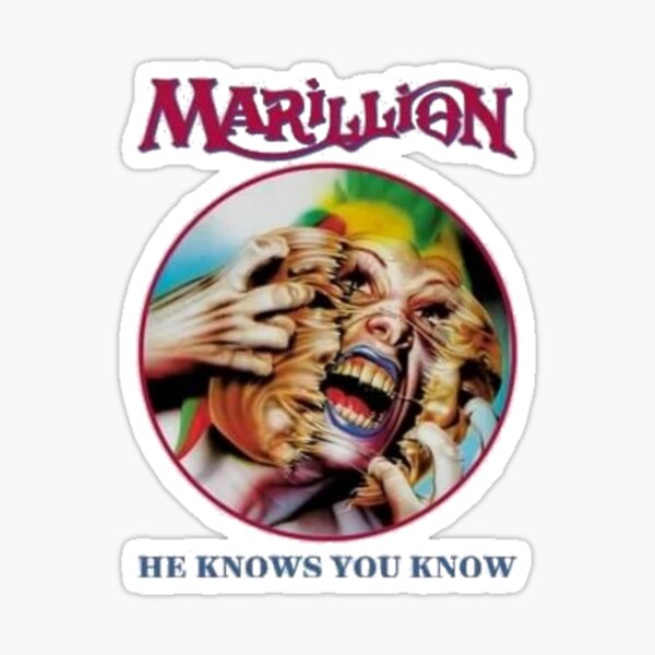 "Marillion " Sticker for Sale by eagleboyh | Redbubble