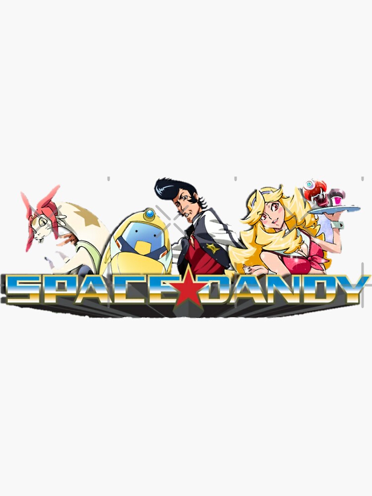 "Space Dandy Anime" Sticker for Sale by Anime-nez | Redbubble