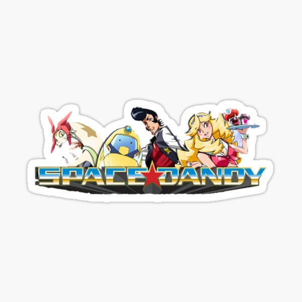 "Space Dandy Anime" Sticker for Sale by Anime-nez | Redbubble