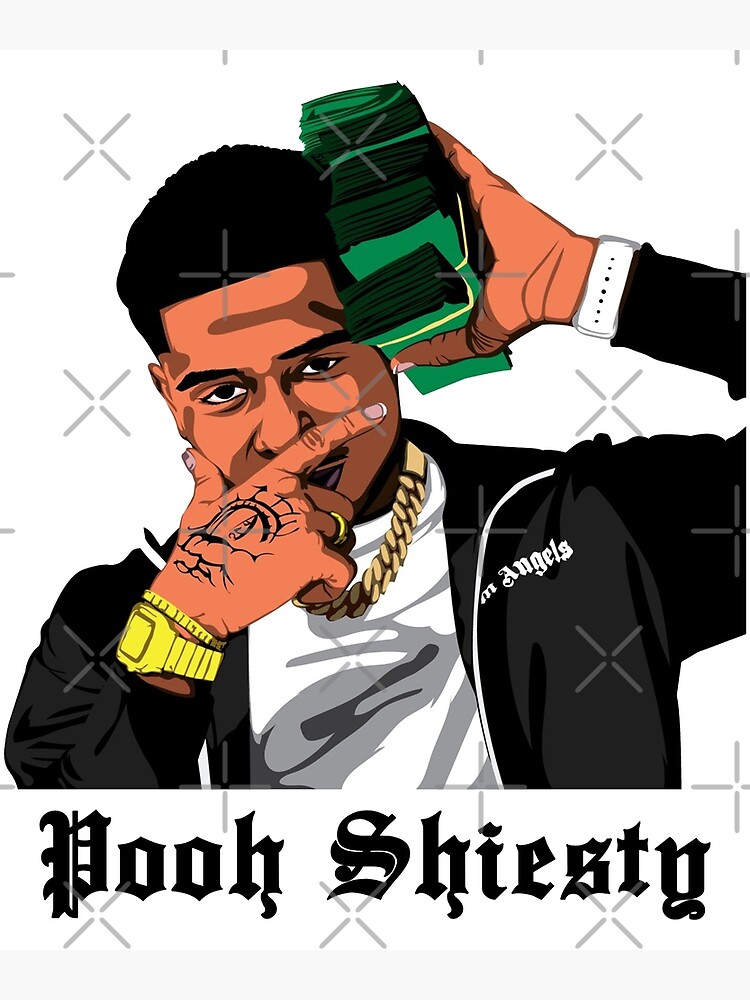 "Pooh Shiesty" Poster for Sale by HaugenOConnor | Redbubble