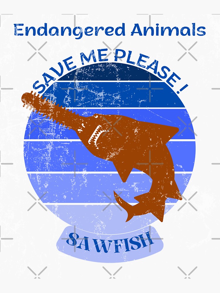 " Sawfish" Sticker for Sale by yassooarts | Redbubble