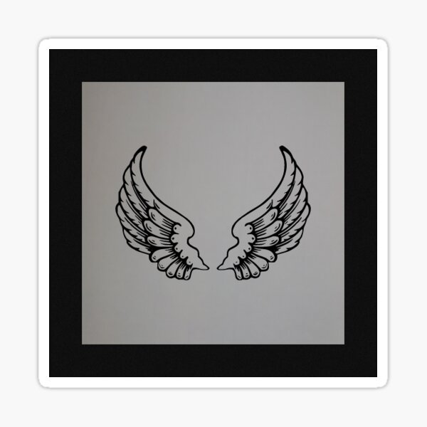 "Dynamic Eagle Wings" Sticker for Sale by LavishDesigned | Redbubble