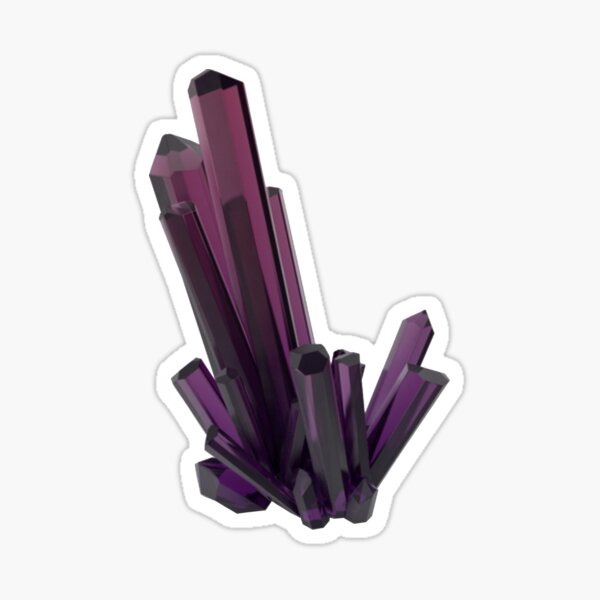"Crystal - 01" Sticker for Sale by PathfinderCP | Redbubble